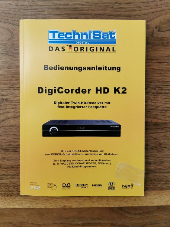TechniSat DigiCorder HD K2 (Neu und originalverpackt) in Malters für ...