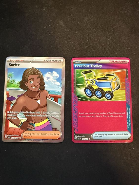 Surfer (Full Art) 235/191 & Precious Trolley (Ace SPEC Rare) | Kaufen ...