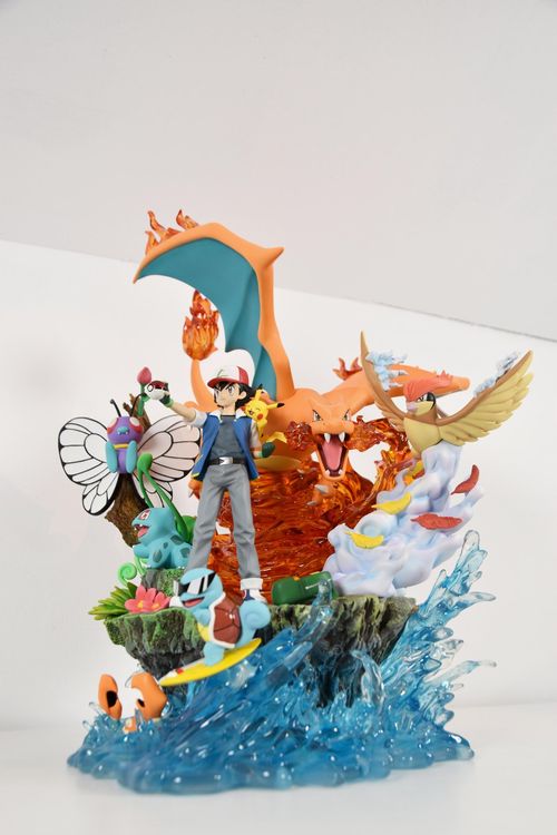 Pokémon statue Ash Ketchum EGG Studio Limited Edition | Kaufen auf Ricardo