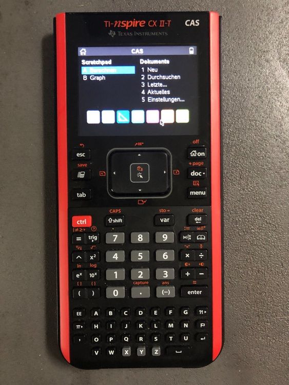 TI-nspire CX 2-T CAS Texas Instruments (Gebraucht) in Winterthur für ...