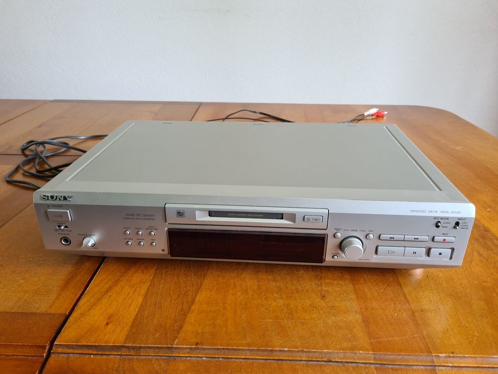 Sony Mini Disc Player MDS-JE520 | Kaufen auf Ricardo