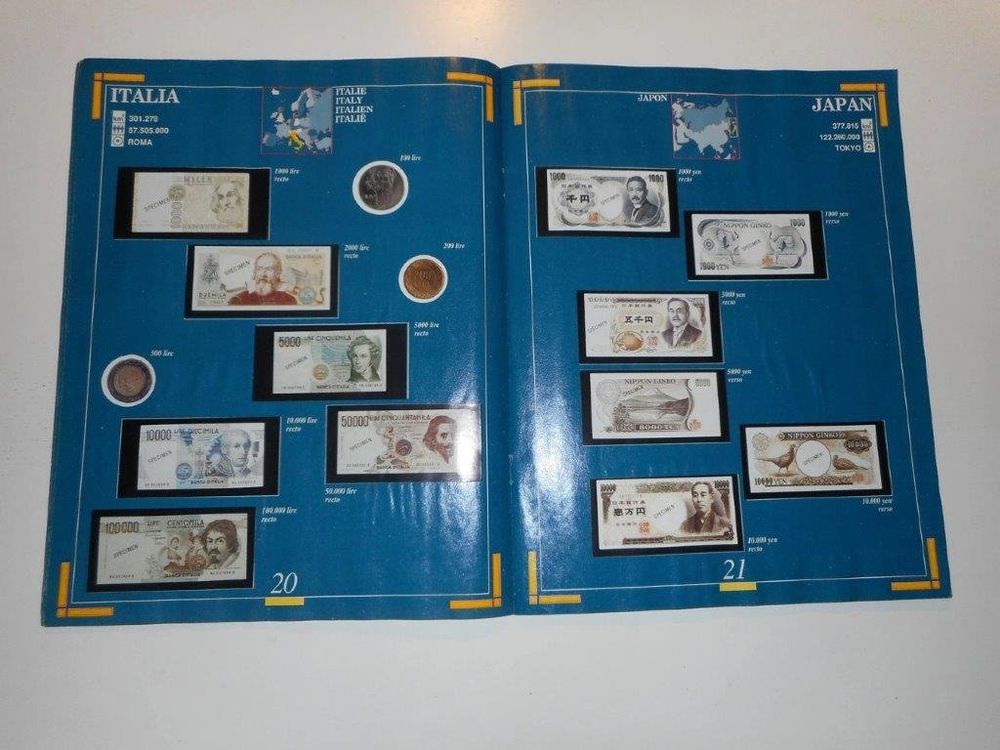 Sammelalbum,Money /Stickerline kein Panini komplett von 1990 (Gebraucht ...