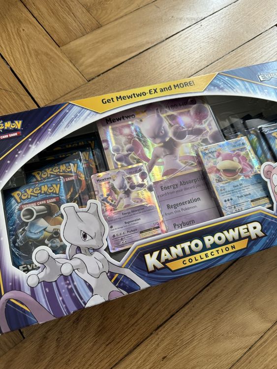 POKEMON - KANTO POWER EVOLUTIONS COLLECTION MEWTWO EX & SLOW | Acheter ...