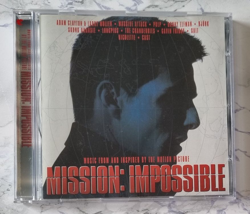 cd MISSION : IMPOSSIBLE - Music from movie soundtrack - 1996 (Gebraucht ...