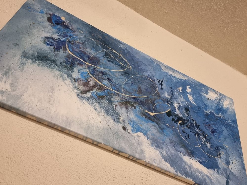 Bild Acryl auf Leinwand 40cm x 80cm (Neu (gemäss Beschreibung)) in Brig für CHF 100 – nur ...