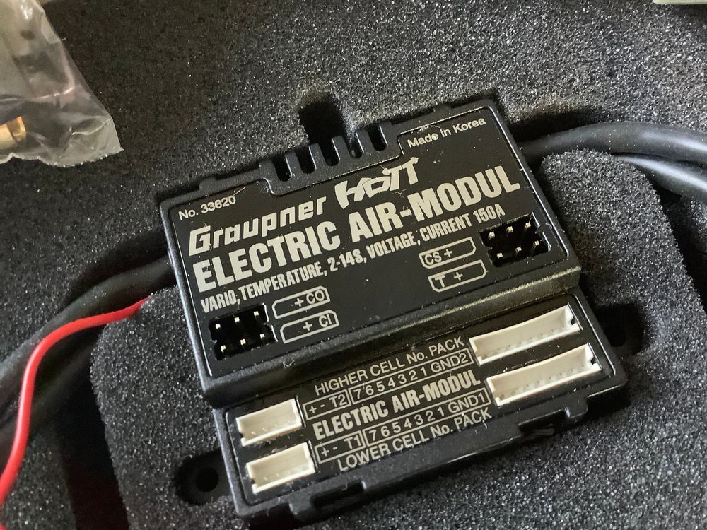 Graupner HOTT Electric Air Modul 2-14S, Vario (Gebraucht) in Deitingen ...
