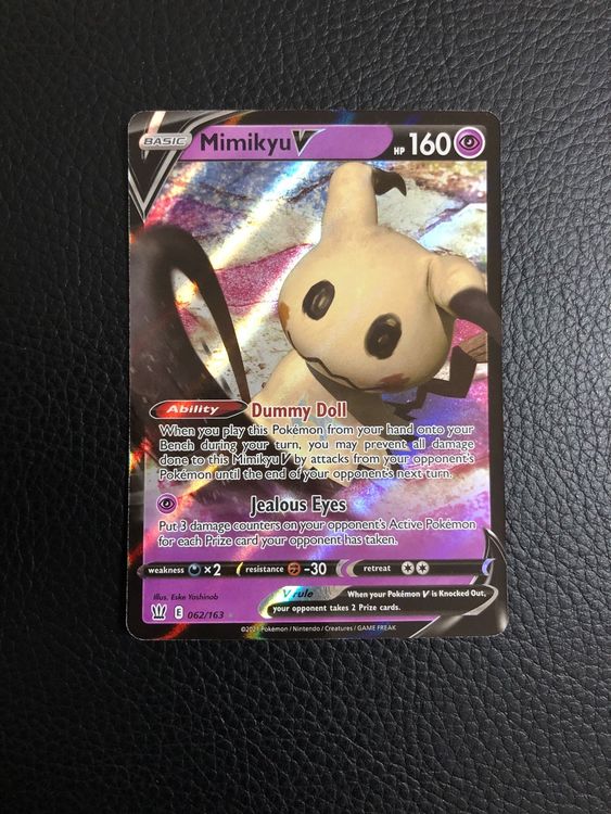 Battle Styles Mimikyu V 62/163 Ab 1 (Gebraucht) in Paradiso für CHF 1 ...