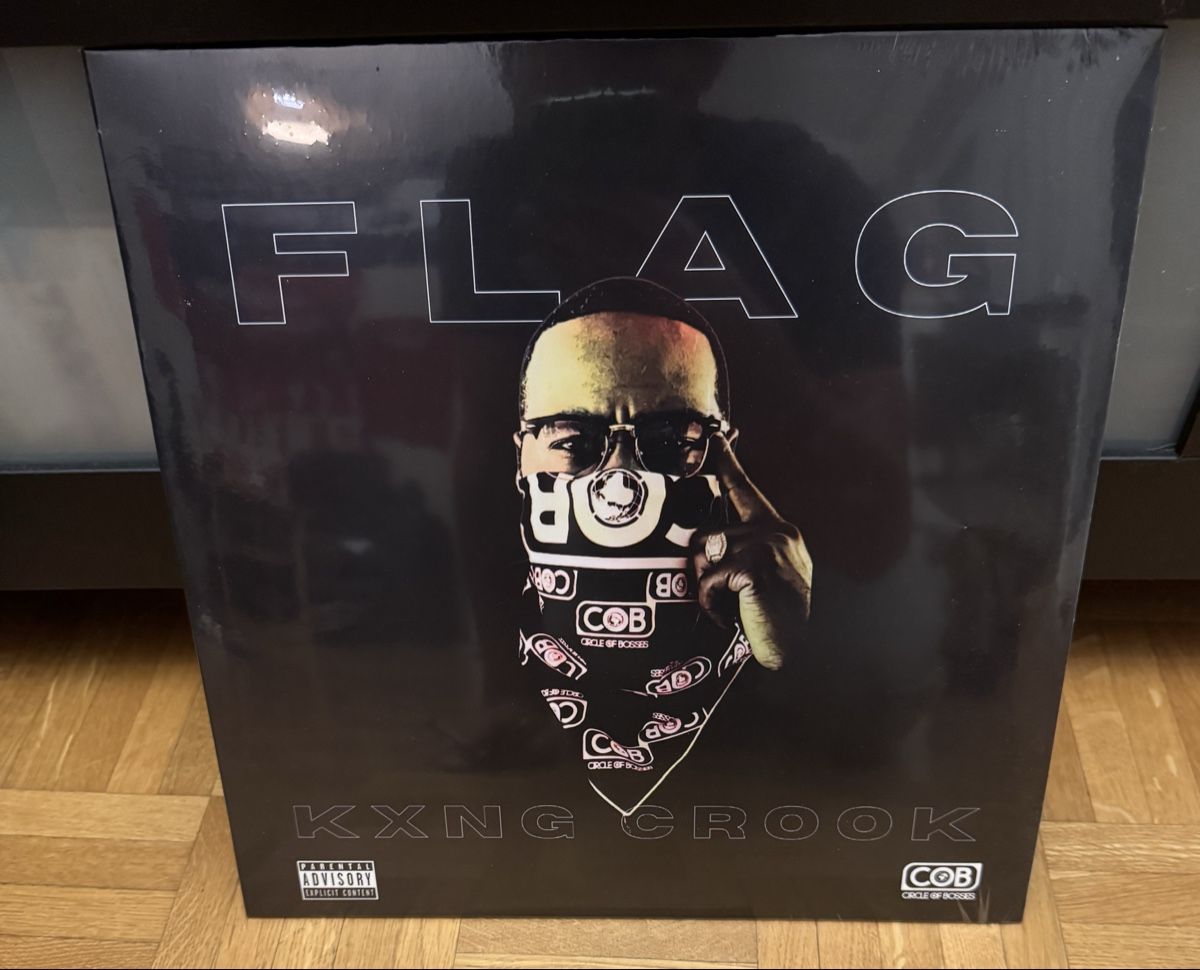 Vinyle Rap FLAG KXNG Crooked COB - Edition Limitée Neuf! (Neuf avec ...