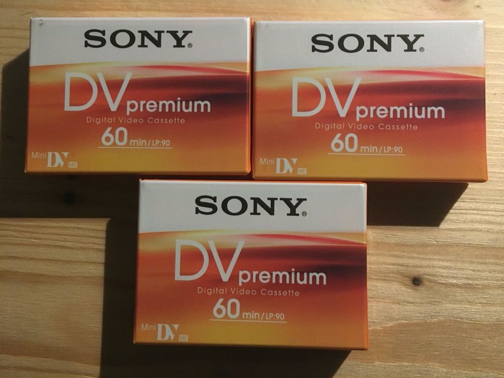 Mini DV Cassette Sony premium (Neu und originalverpackt) in Bern für ...
