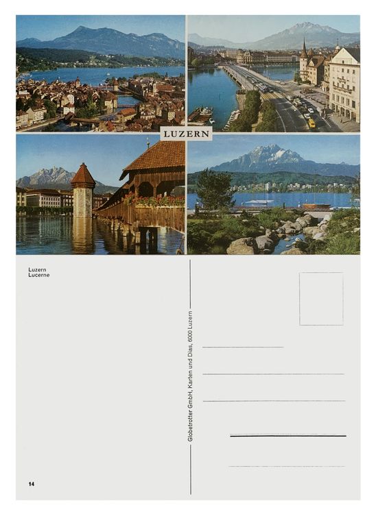 Luzern Altstadt Hofkirche Pilatus Kulm Pilatusbahn PB (Neu (gemäss Beschreibung)) in Bern für ...