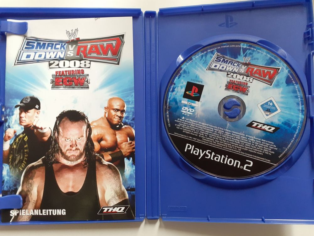 WWE SmackDown! vs. Raw 2008 Ps2 wow super game | Kaufen auf Ricardo
