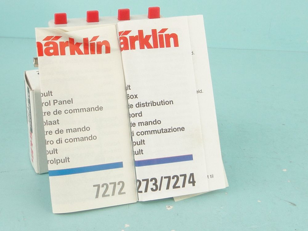 Märklin 7272 und 7273 Stellpult (Gebraucht) in Bülach für CHF 22 – mit ...