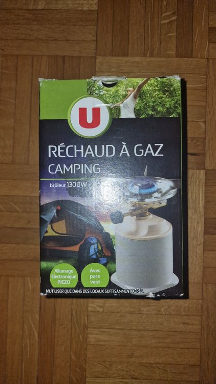 Réchaud à gaz camping (super u) (Neu und originalverpackt) in Fiez für ...