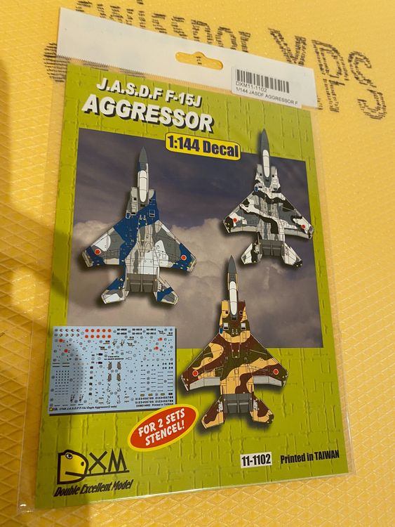 1/144 JASDF F-15J EAGLE AGGRESSOR DECALS | Acheter sur Ricardo
