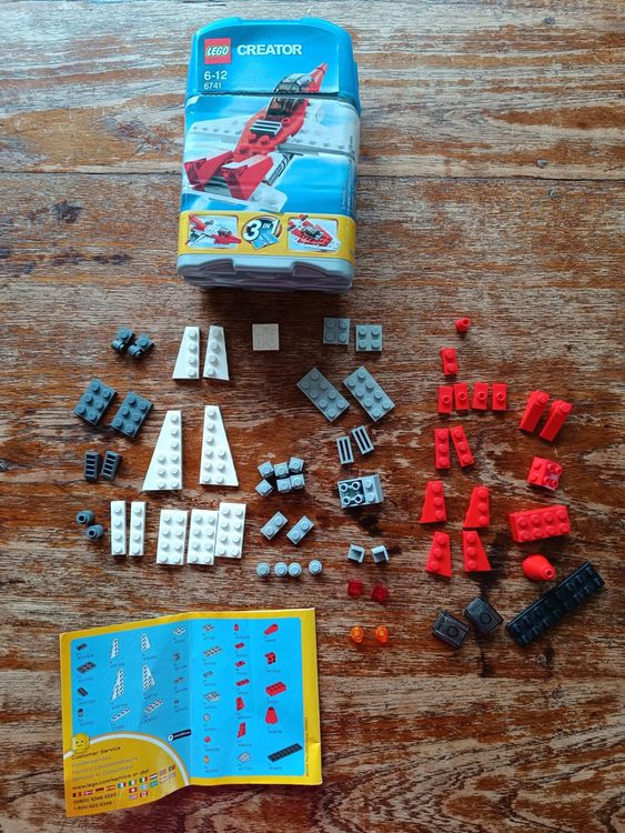 Lego Creator 6741 "Mini-Düsen-Jet" (3in1) (Gebraucht) in Bonstetten für ...