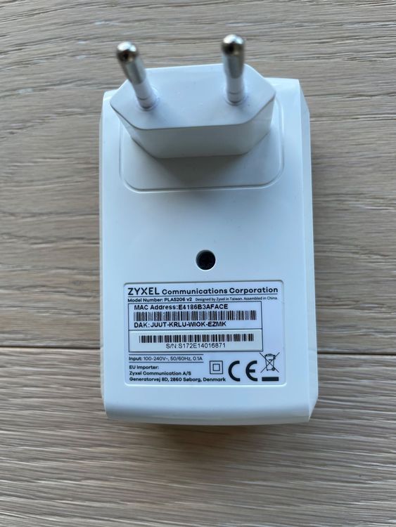 Zyxel PLA5206 v2 HomePlug AV2 und Gigabit-LAN-Verbindung (Gebraucht) in ...