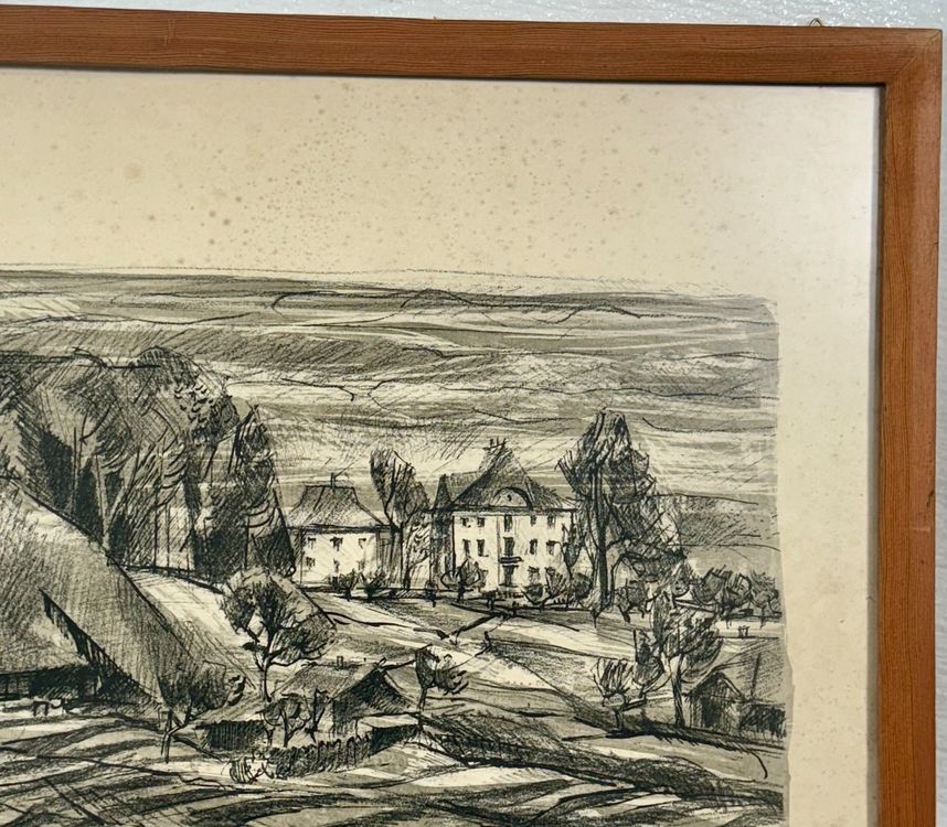 Walter Simon (1914-2010) Grosses Lithografie Handsigniert | Kaufen auf ...