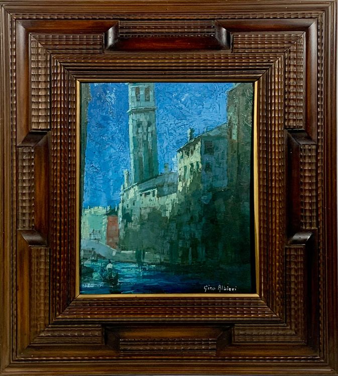 Gino Albieri (1881-1949) Venedig/Venezia 1924 Gemälde (Gebraucht) in ...