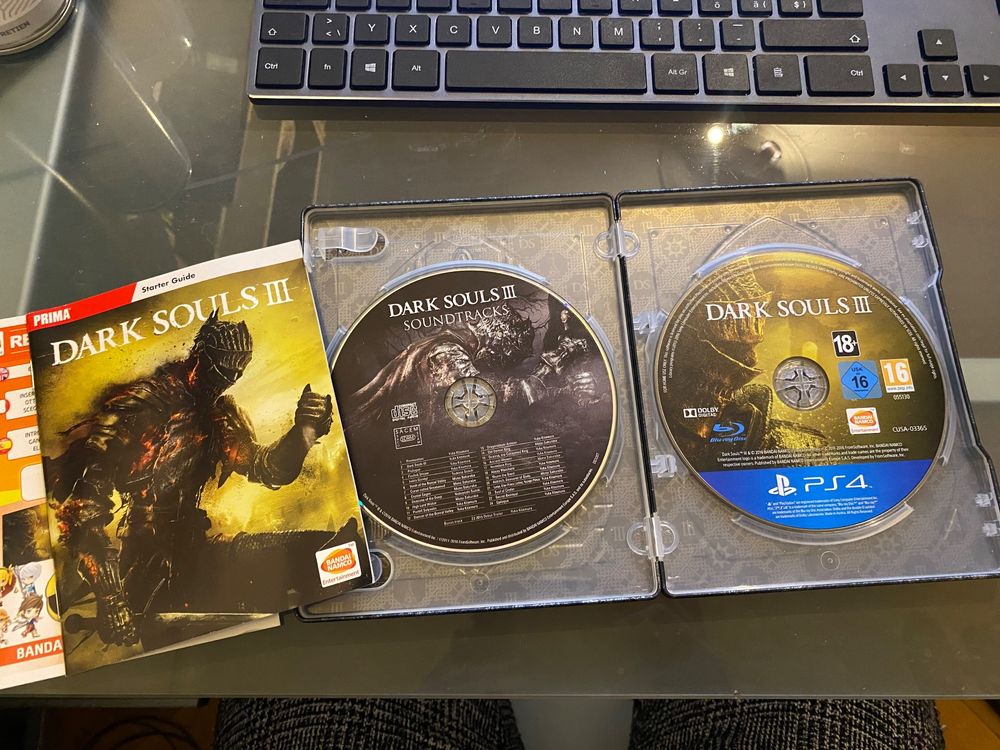 Dark Souls 3 Steelbook (Game Ps4 + Soundtrack) (Gebraucht) in Genève ...