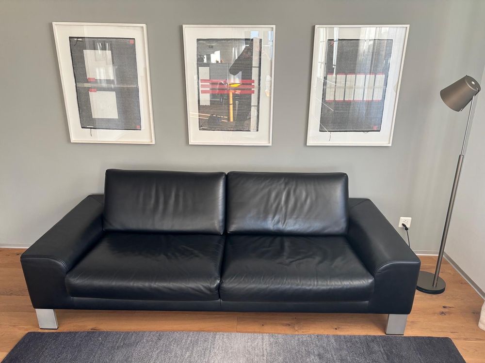 Hochwertiges 3-Sitzer Ledersofa mit Relaxfunktion (Gebraucht) in Steffisburg für CHF 290 – nur ...