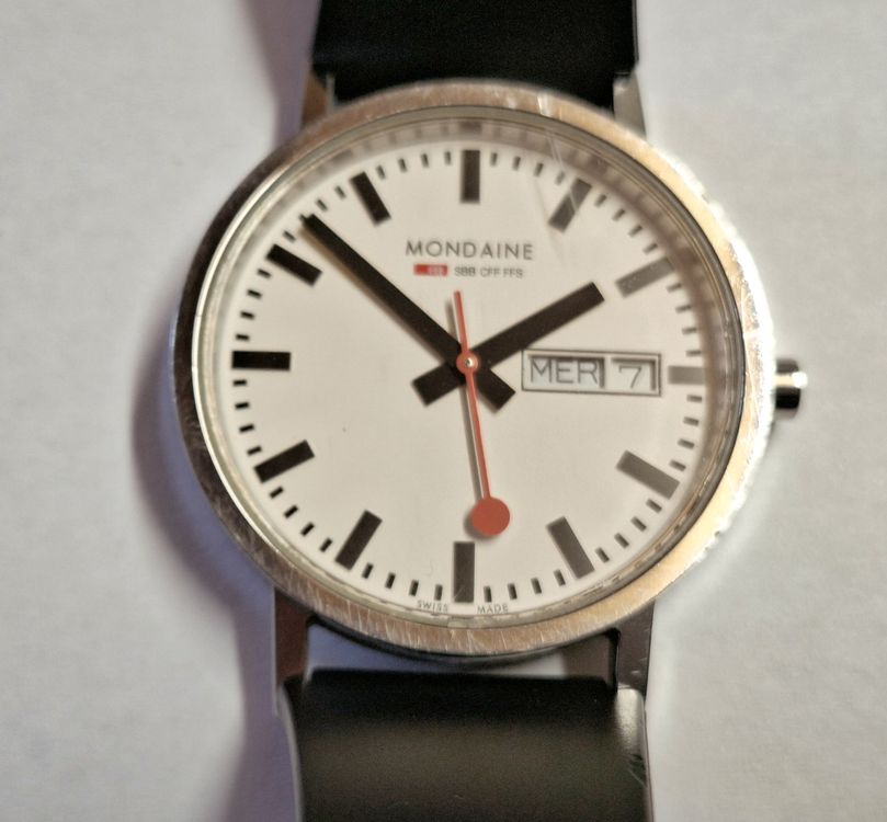 Mondaine SBB Uhr Kult Design Klassiker - Gebrauchter Zustand (Gebraucht ...