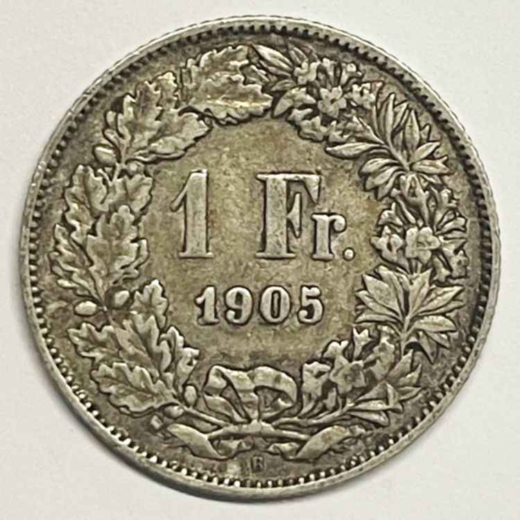 Suisse 1 Franc 1905 Argent | Kaufen auf Ricardo