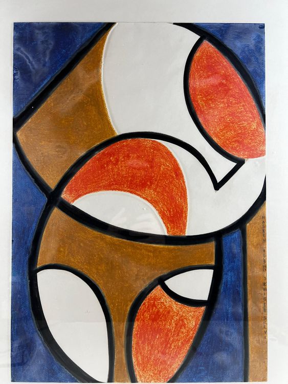 Grosser Abstrakte Pastellgemälde Signiert. (Gebraucht) in Neuhausen am Rheinfall für CHF 5 – nur ...