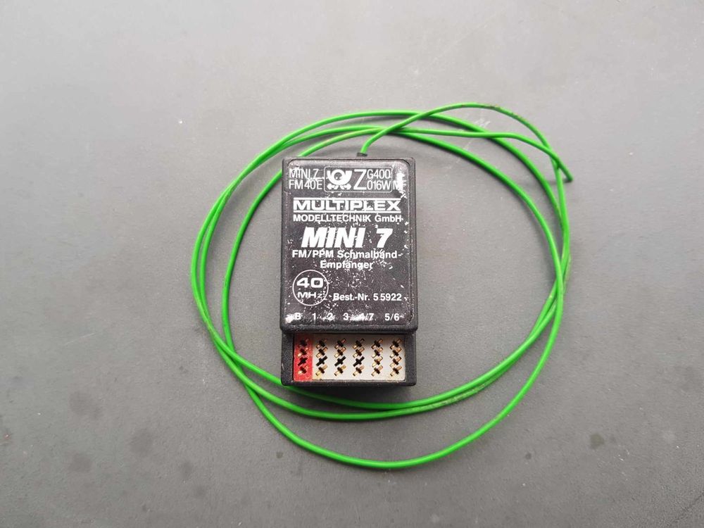 Multiplex Mini Schmalbandempfänger 40MHz | Kaufen auf Ricardo