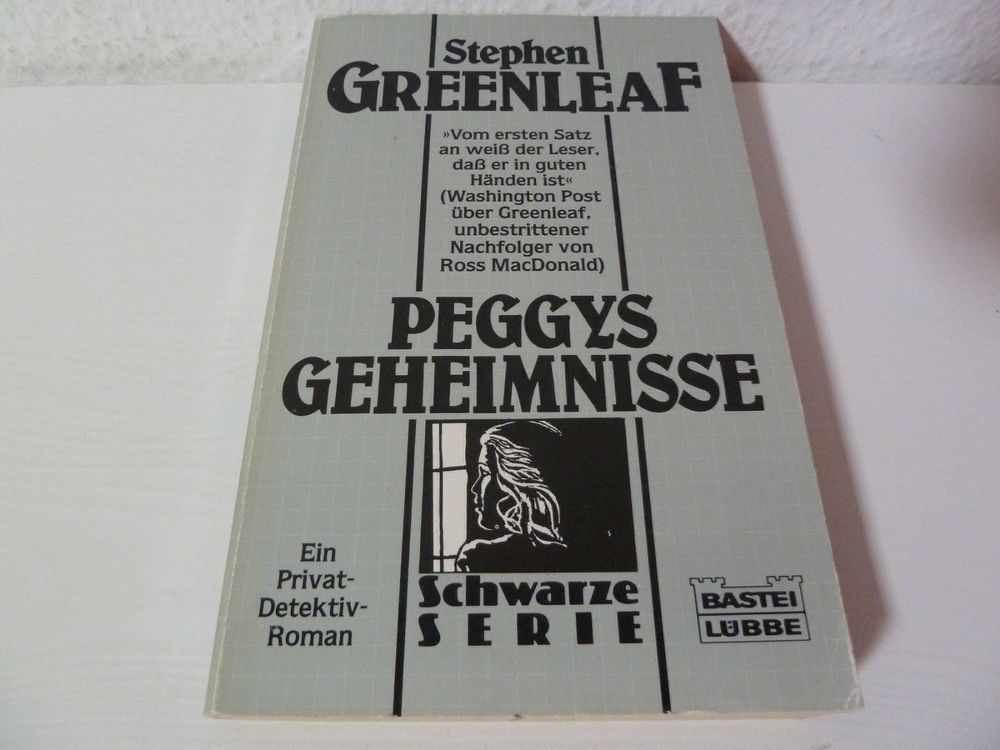 Stephen Greenleaf: Peggys Geheimnisse (Privatdetektiv Tanner (Gebraucht ...