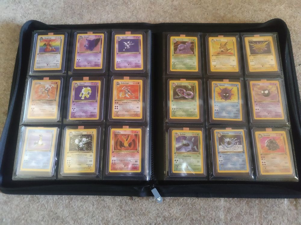 Komplettes Pokémon Dschungel + Fossil Master Set 1. Edition (Neu ...