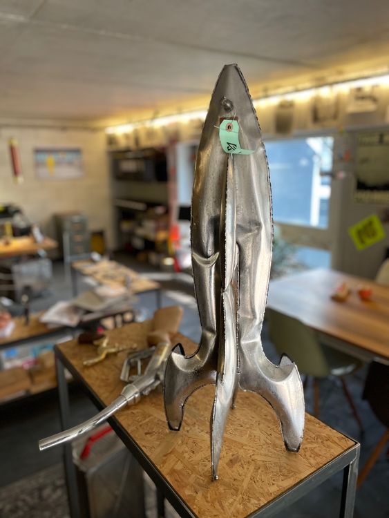 Stahlblech-Rakete 🚀 Verzinnt (Hydroforming) (Neu (gemäss Beschreibung ...