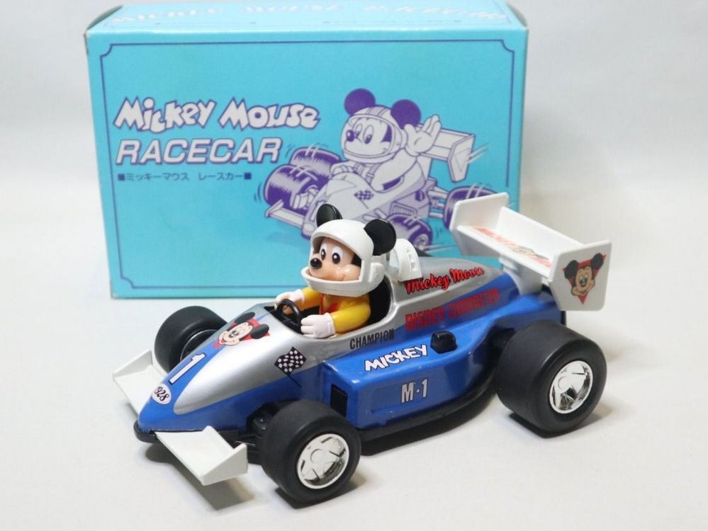 1988 Micky Maus im Rennwagen unbespielt | Kaufen auf Ricardo