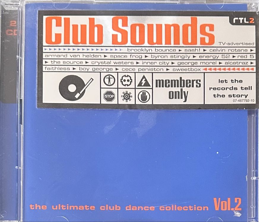 Club Sounds - Vol.2 - The Ultimate Club Dance 🎶🎵💃 (1997) (Gebraucht) in ...