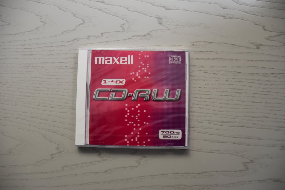 COMPACT DISC REWRITABLE CD-RW (Neu und originalverpackt) in worben für ...