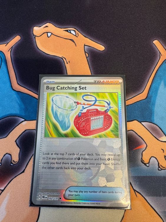 Bug Catching Set (xPRE 102) - Pokeball -Prismatic Evolutions (Neu ...