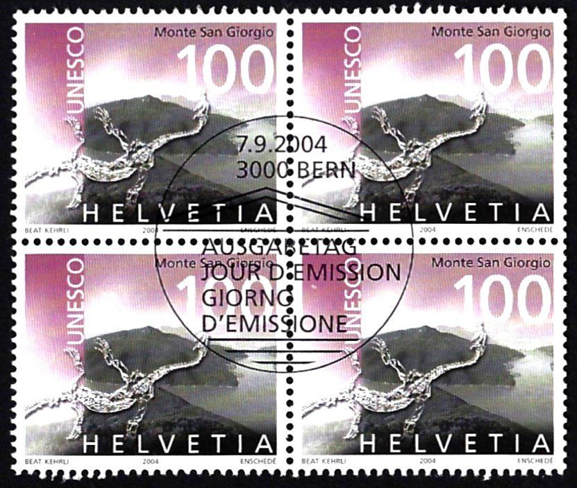 Sondermarke 2004 UNESCO Welterbe Schweiz | Kaufen auf Ricardo