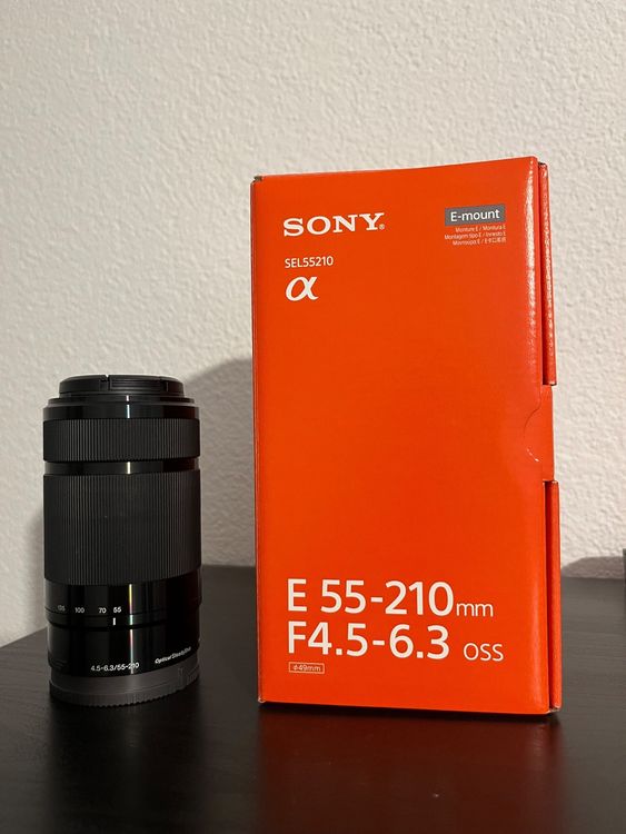 Objektiv Sony 55-210 E-Mount (Gebraucht) in Berikon für CHF 130 – mit ...