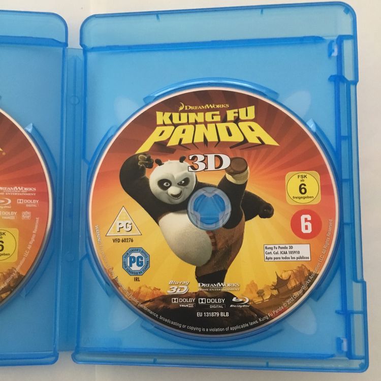 Kung Fu Panda Blu Ray 3D + 2D - 2 Disc (Neu (gemäss Beschreibung)) in Blauen für CHF 8.9 – mit ...