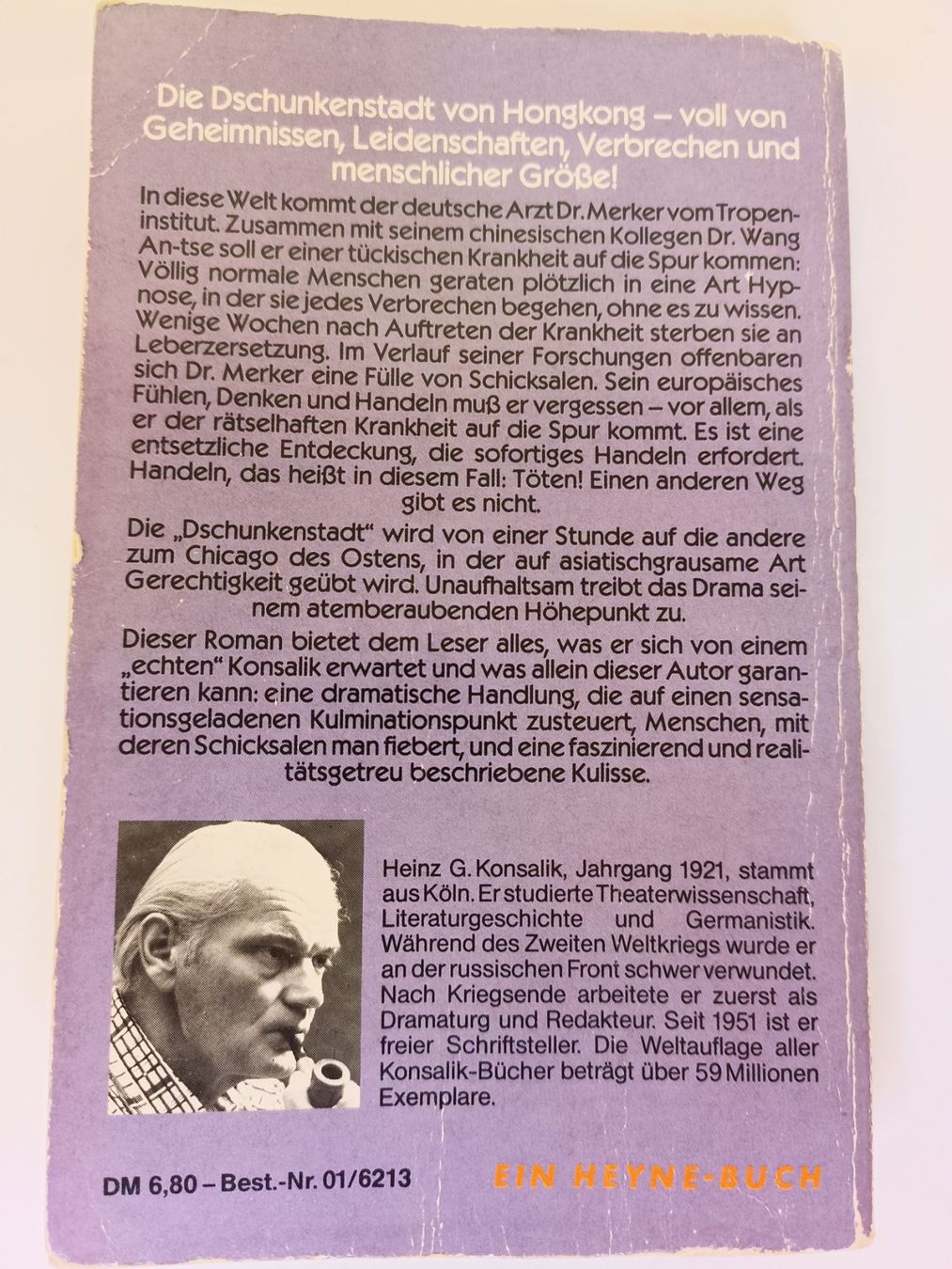 Buch Konsalik: Der Dschunken Doktor - Roman (Gebraucht) in Oberhofen ...