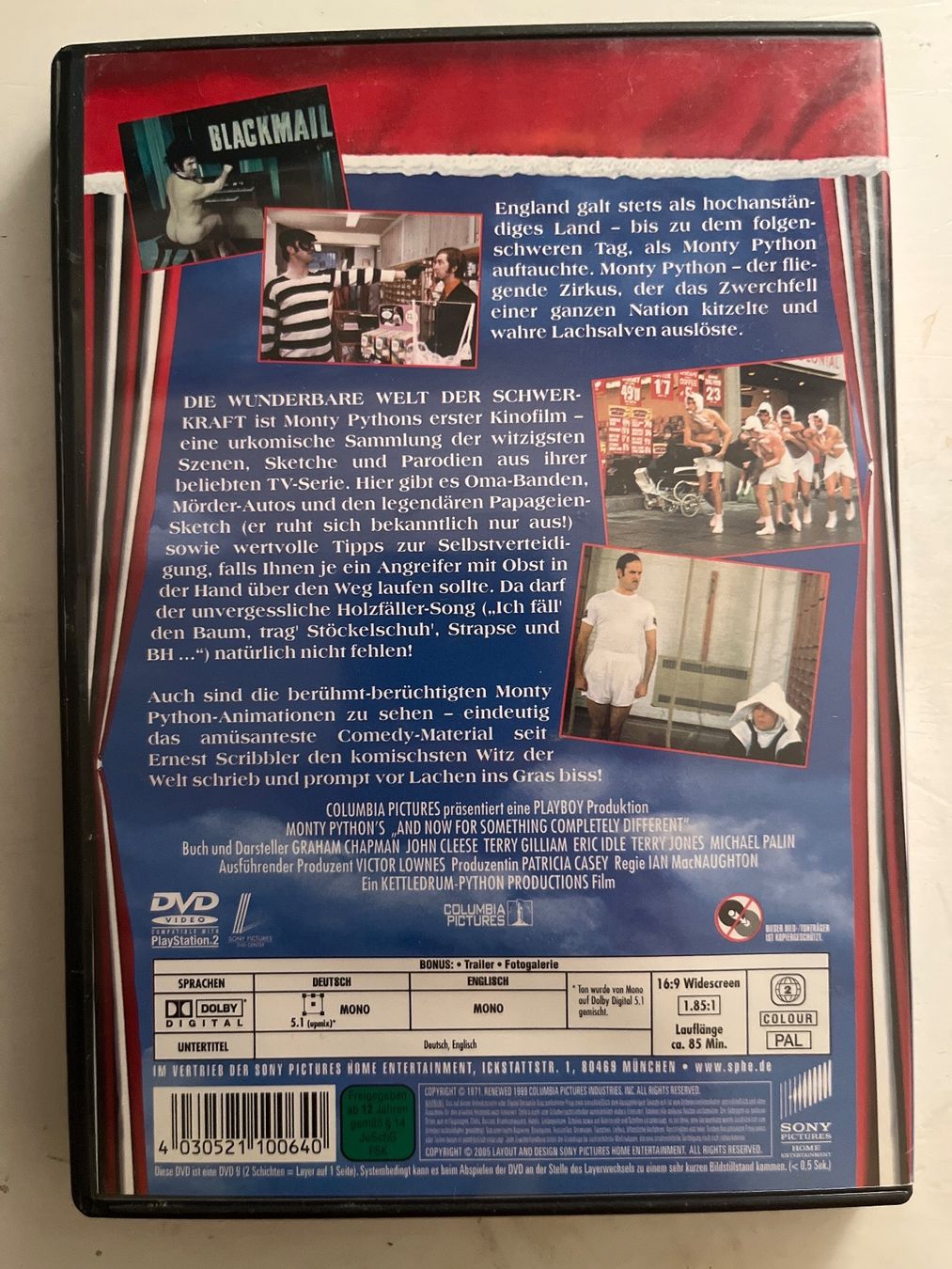 Wunderbare Welt der Schwerkraft (1971) DVD 📀 - Monty Python (Neu ...