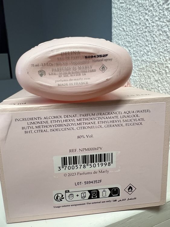 Delina PdM Parfums de Marly 75ml EdP Eau de Parfum (Neu (gemäss ...