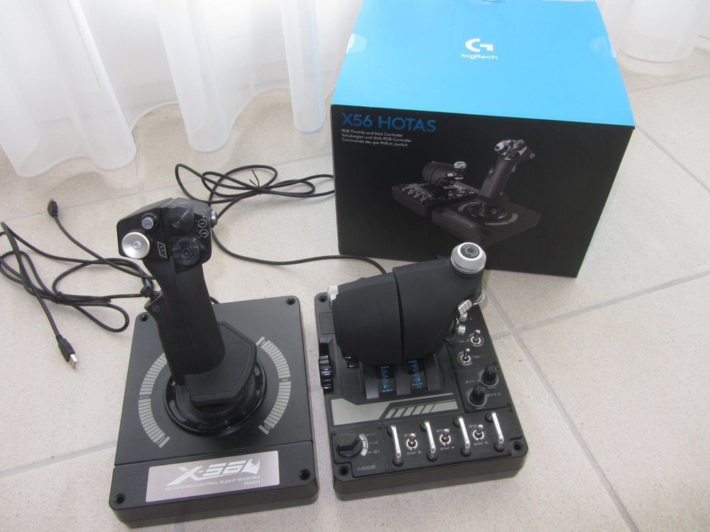 Logitech X56 HOTAS | Kaufen auf Ricardo