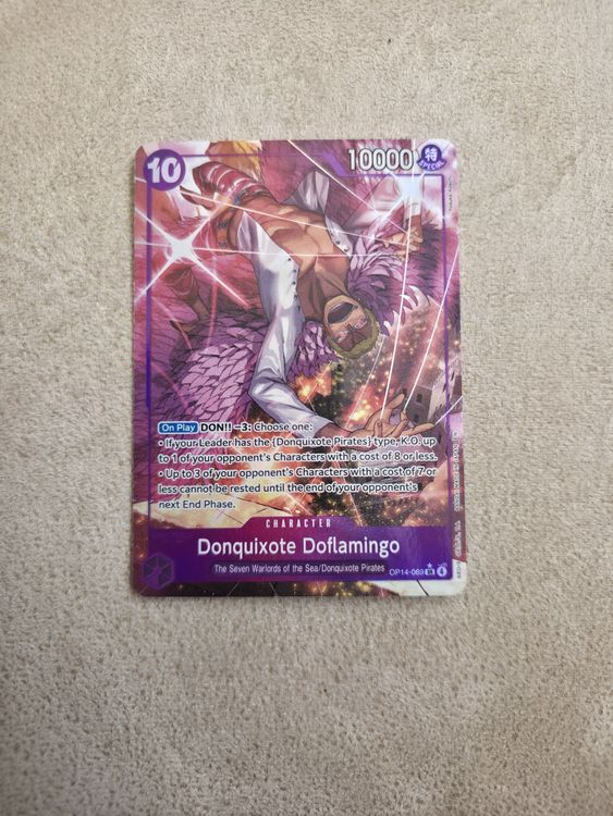 OP14-069 Donquixote Doflamingo One Piece The seven warlords (Neu ...