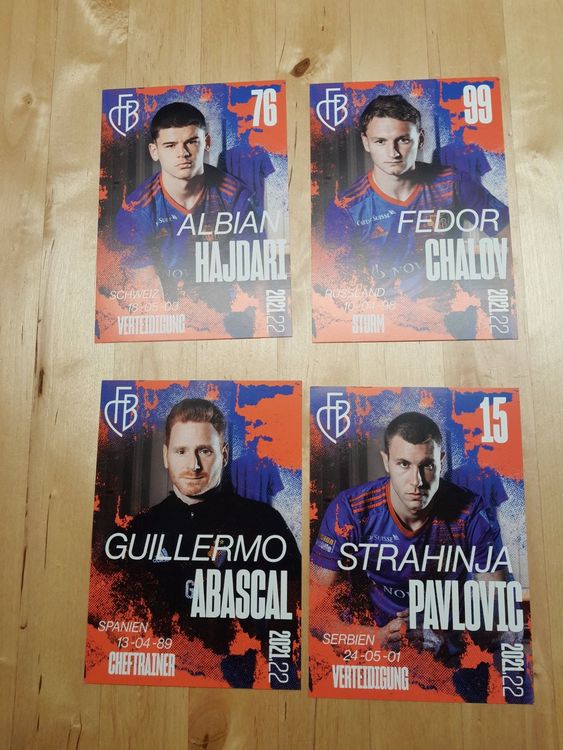 fc basel autogrammkarten fcb | Kaufen auf Ricardo