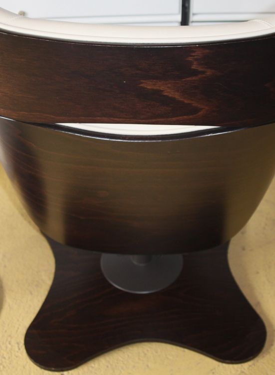 Varier Stokke Tok Relaxstuhl Leder creme gelb Holz Nussbaum | Kaufen auf Ricardo