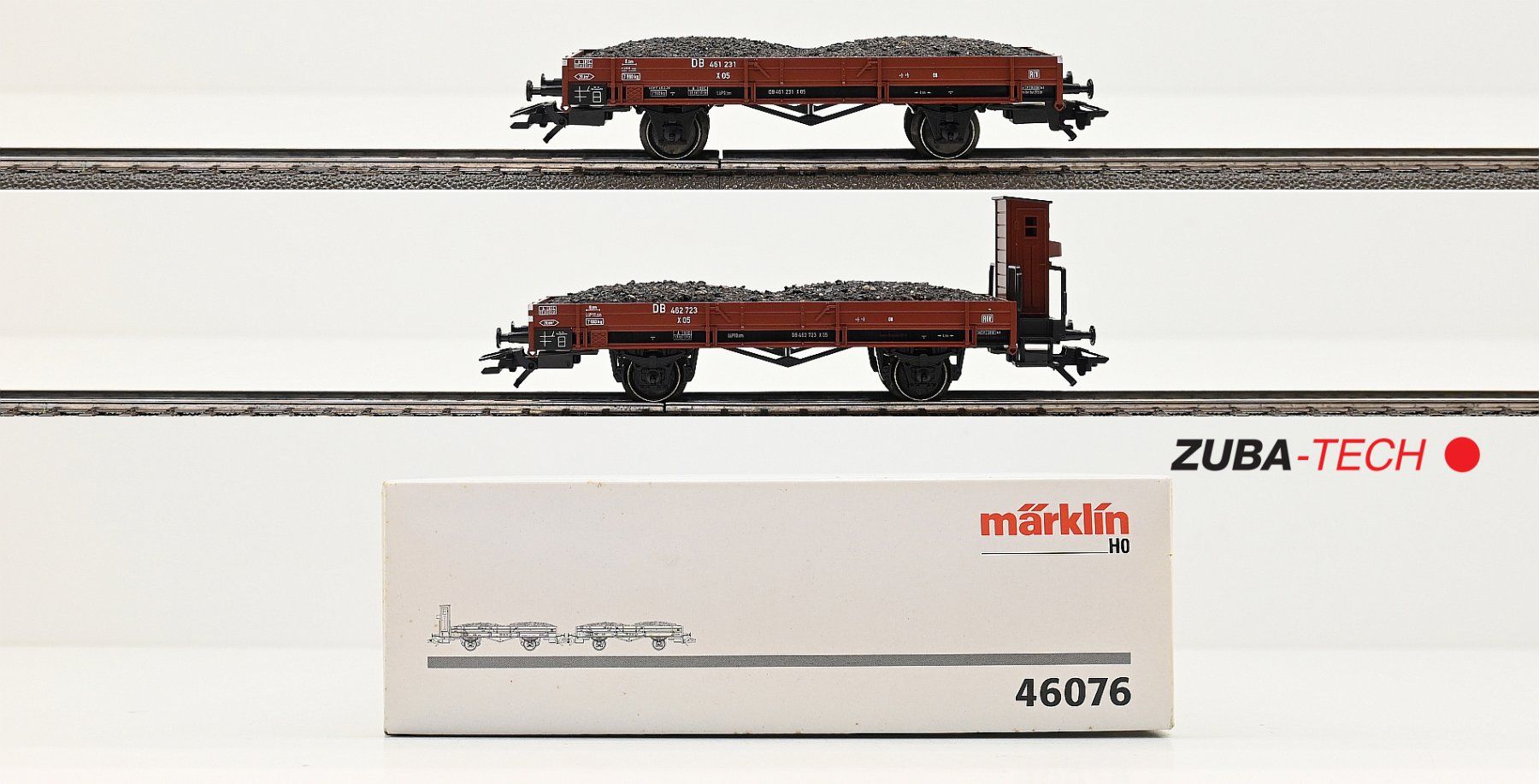 Märklin 46076 Schlackewagen-Set 2tlg DB H0 WS OVP (Neu (gemäss ...