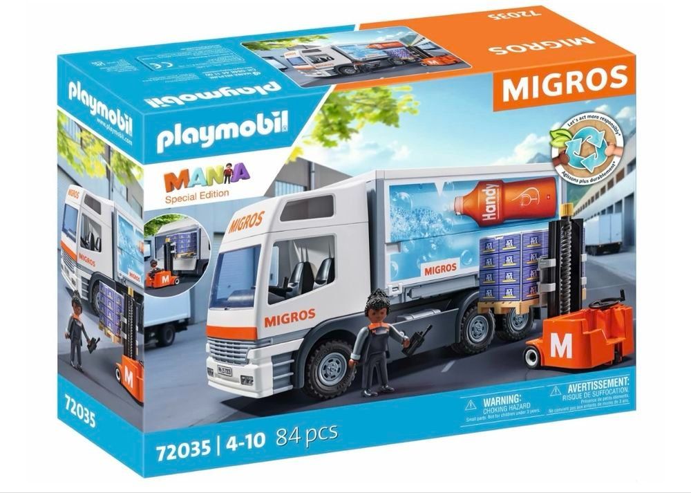 Playmobil Migros Mania 72035 Lastwagen Neu / OVP (Neu und ...