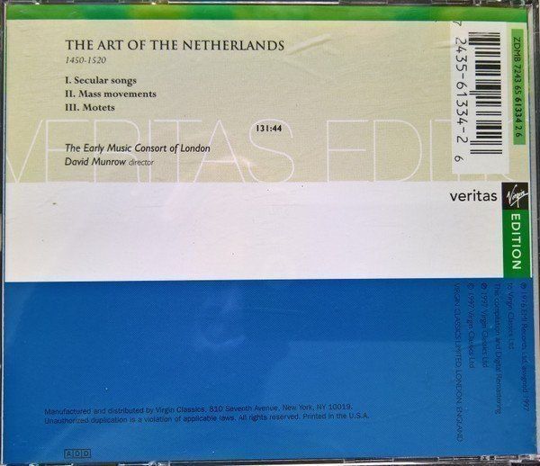 set 2CD's - David Munrow - the Art of the Netherlands | Kaufen auf Ricardo