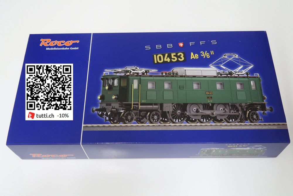 Roco 62401 SBB Ae 3/6 II 10453, DC (Gebraucht) in Dättwil AG für CHF ...