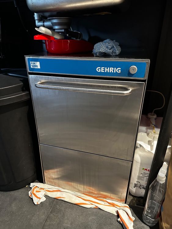 Gehrig GTW Gastro Spülmaschine GT1200 40er (Gebraucht) in Saland für CHF 450 – nur Abholung auf ...